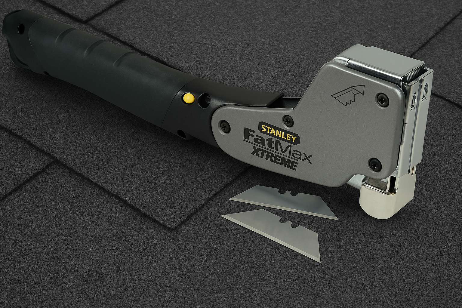 STANLEY FATMAX® XTREME HAMMER TACKER with KNIFE BLADE – O'Tooles Tools