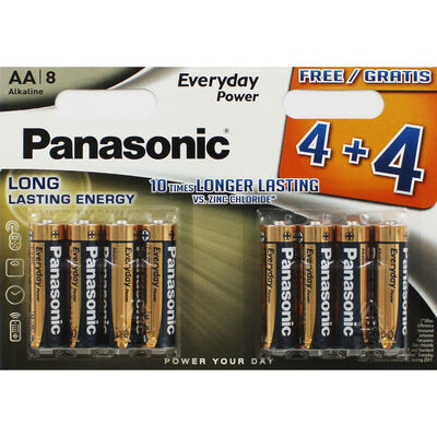 Panasonic Everyday Power AA battery - 8pc – O'Tooles Tools