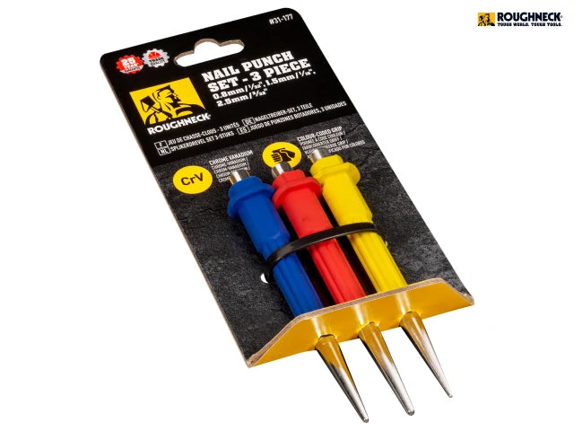 Nail Punch Set 3pce – O'Tooles Tools