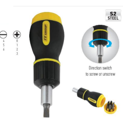 7 in 1 ratchet screwdriver – O'Tooles Tools