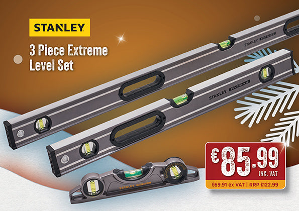 Stanley FatMax Pro Level Triple Pack 120/60/25 – O'Tooles Tools