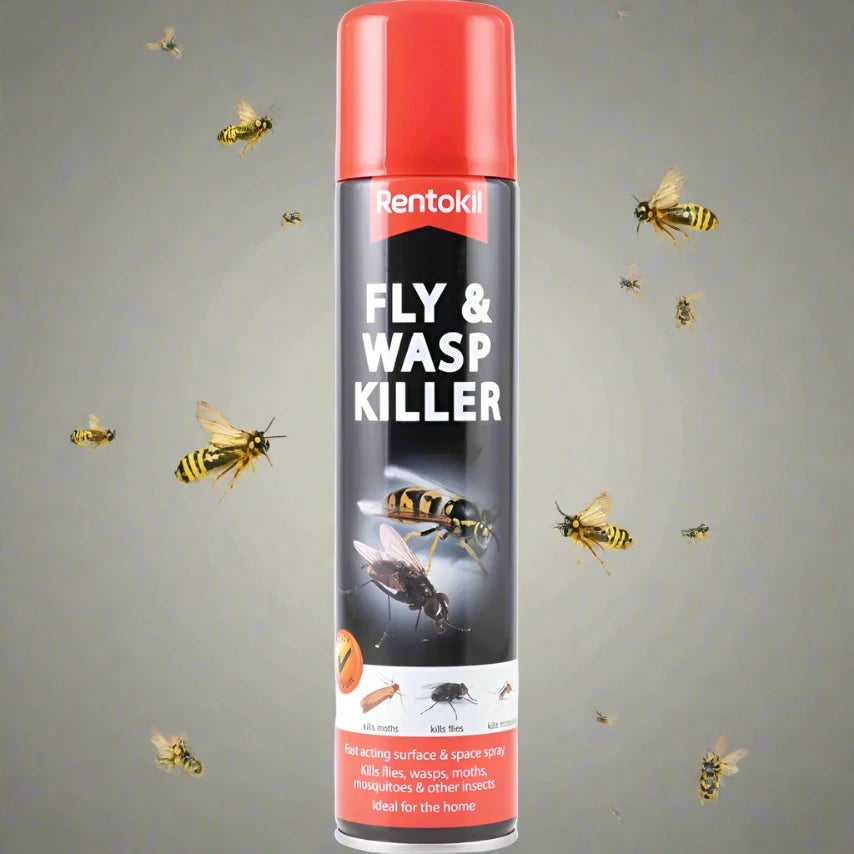 Rentokil Fly and Wasp Killer 300ml Aerosol – O'Tooles Tools